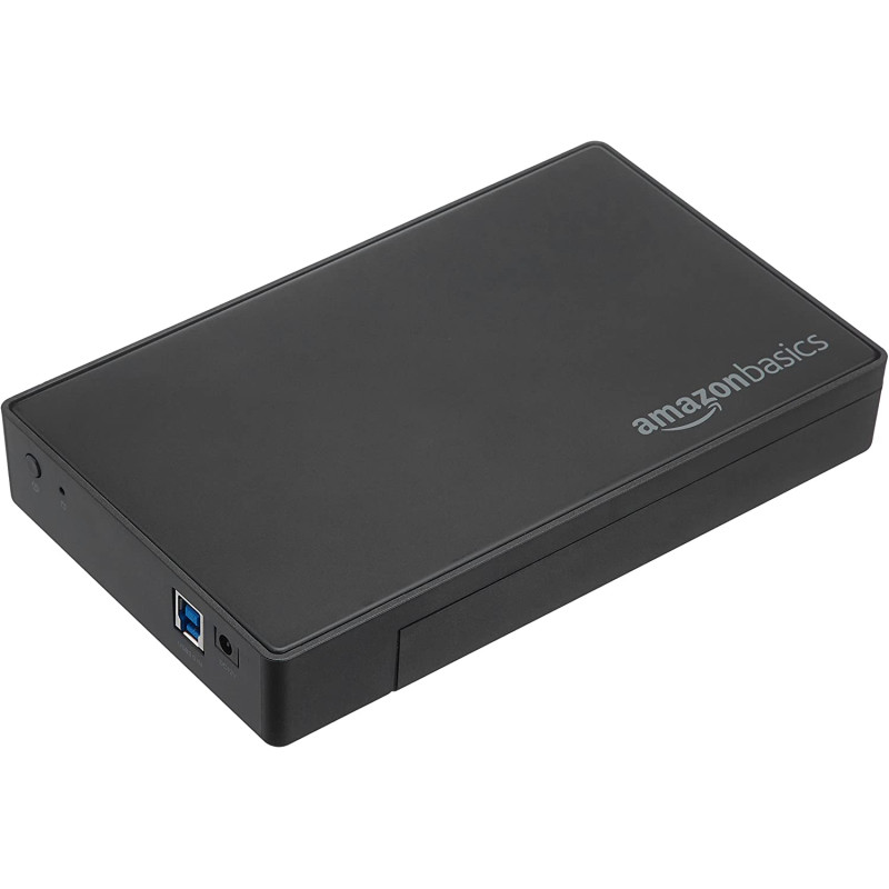 Amazon Basics 3.5-inches SATA HDD Hard Drive Enclosure - USB 3.0